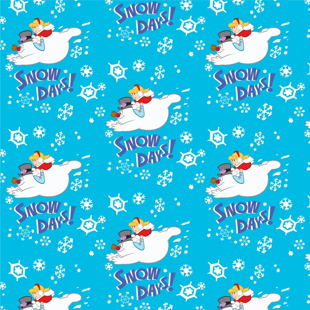 Frosty the Snowman Snow Days Premium Roll Gift Wrap Wrapping Paper ...