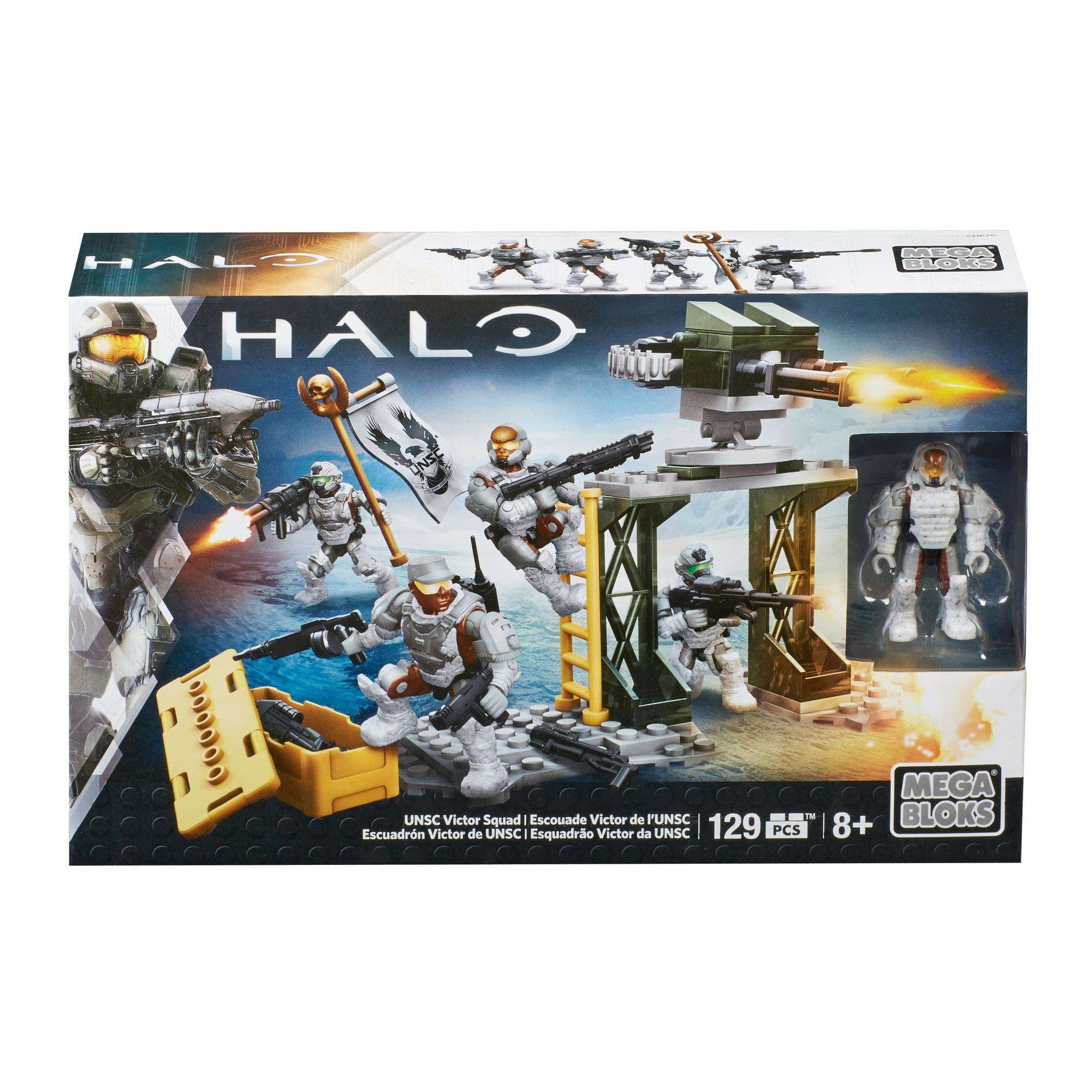 Mega Bloks Halo UNSC Victor Squad with 4-Micro Action Figures - Walmart.com