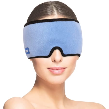 Comfpack Migraine and Headache Relief Ice Head Wrap, Reusable Cold ...