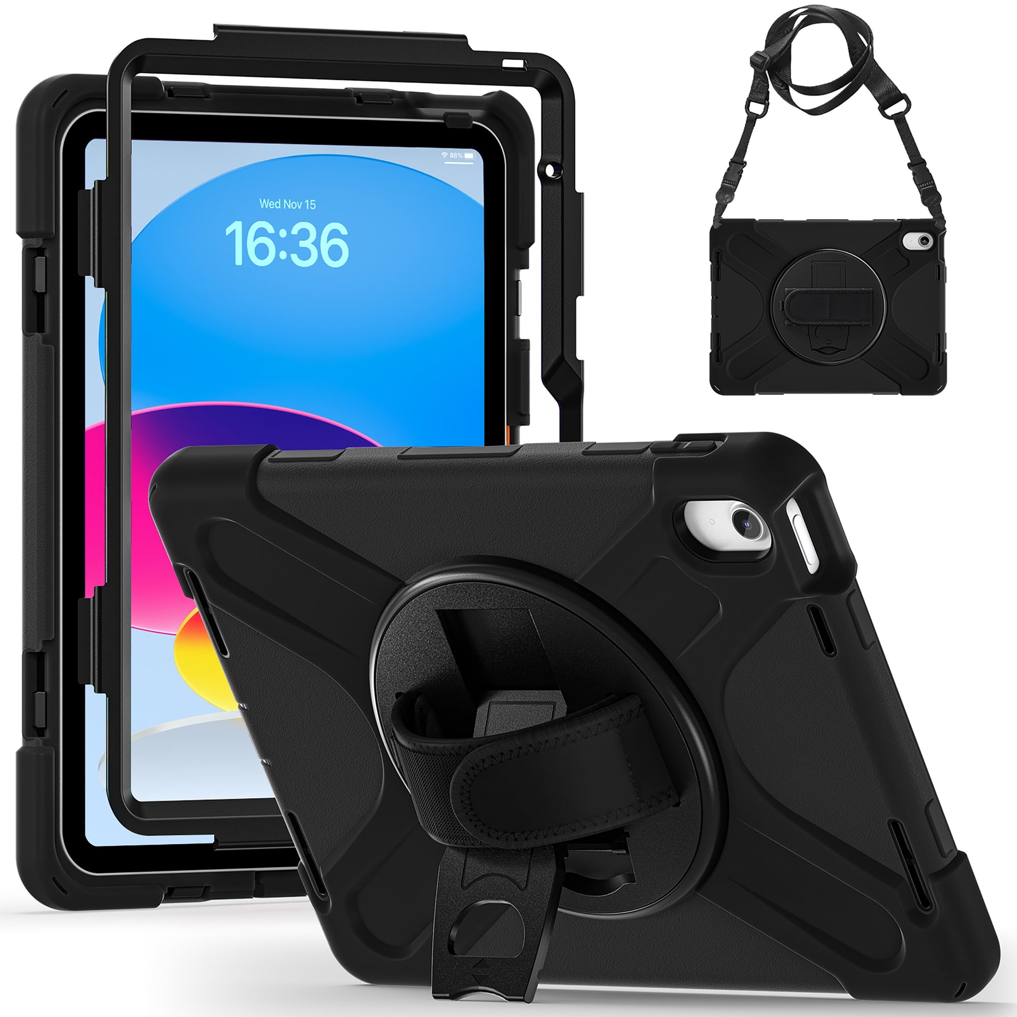 Click here for Onn Rugged Shockproof Ipad Case With 360° Rotating... prices