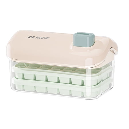 Wuztai Deals 90% off Ice Compartment Large Capacity Push-button Ice Box ...