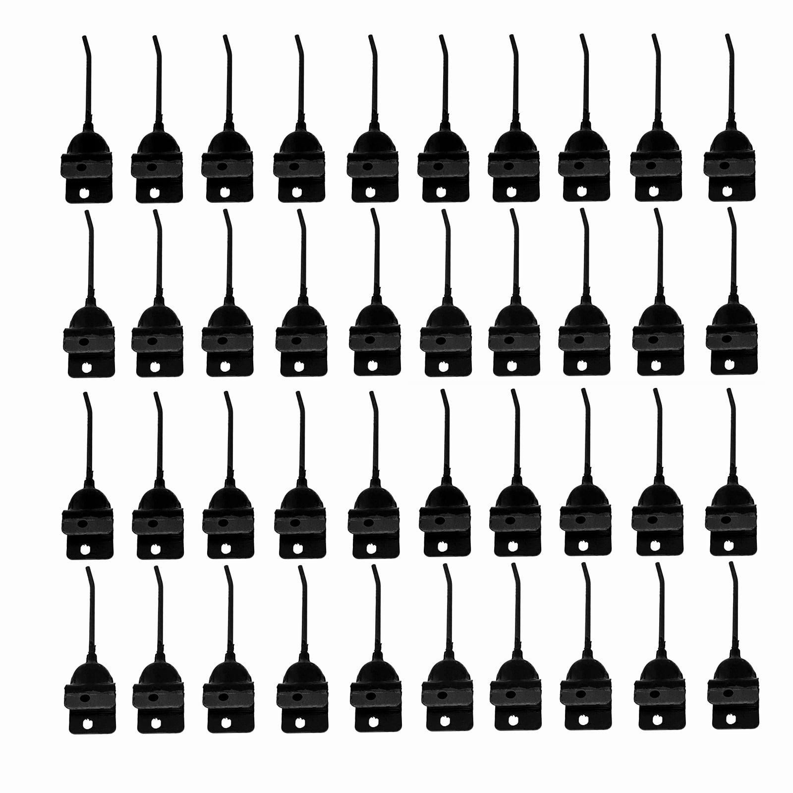 40 PCS Rubber Rake Teeth for New Holland John Deere IH AC AGCO New Idea ...