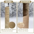 2 Rolls 19.6ft Burlap Tree Protector Wraps Natural Jute ，7.8" × 9.8 ...