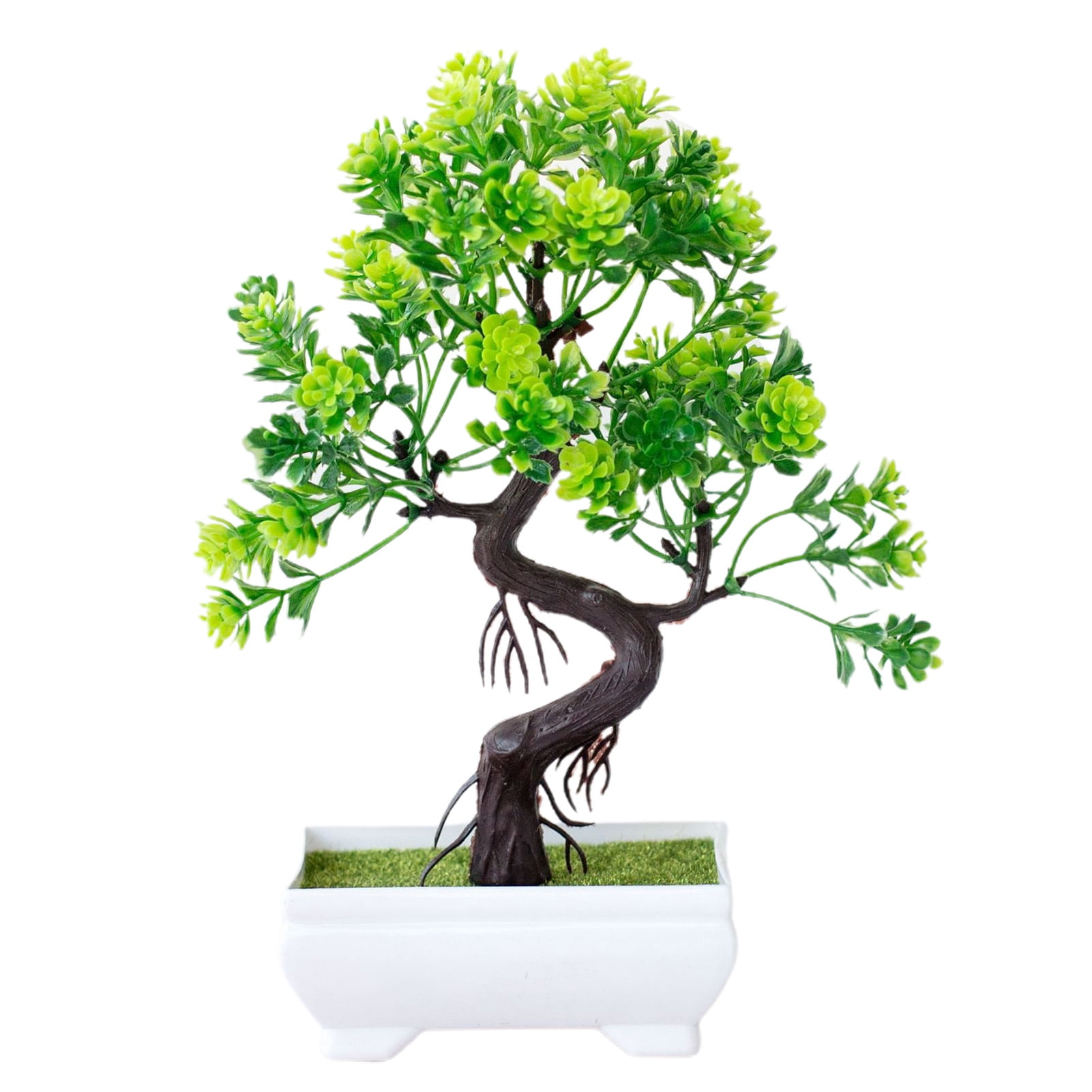 Farfi Faux Bonsai Realistic Eye-catching Bright-colored Beautiful ...
