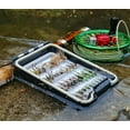 Wifreo Fly Fishing Flies Assortment with Waterproof Fly Box, 40pcs Dry ...