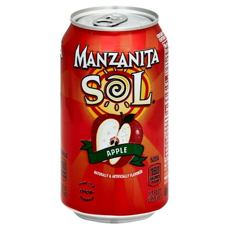 Manzanita Sol Apple Soda, 12 pk - Walmart.com