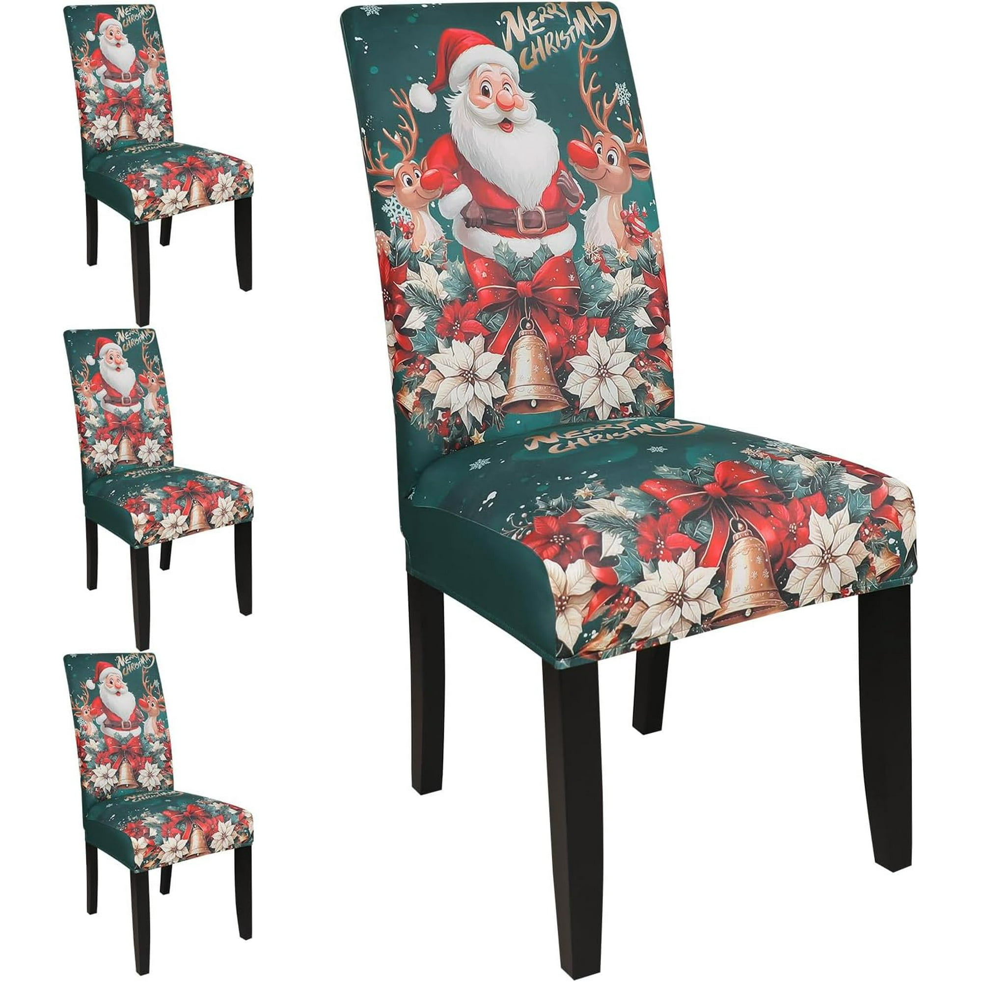 Click here for Unbranded Dining Room Chair Covers Set Of 4  Stret... prices