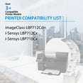 NineLeaf High Capacity Compatible Toner Cartridge Replacement for Canon 040H CRG040H to to use ...