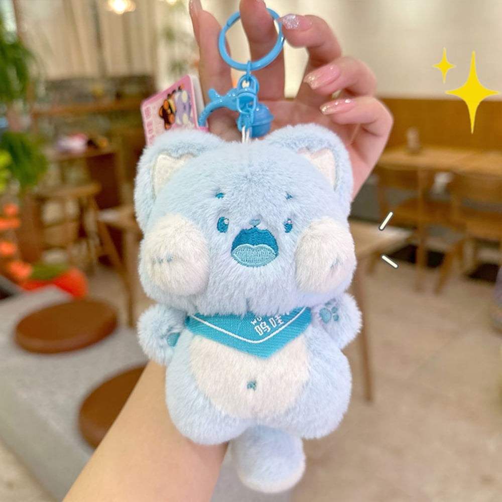 15cm Plush Cat Keychain Pendant Plush Toys Pendants for Shoulder Bag ...