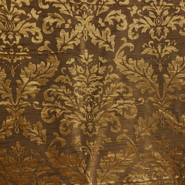 Gold Velvet Upholstery Fabric