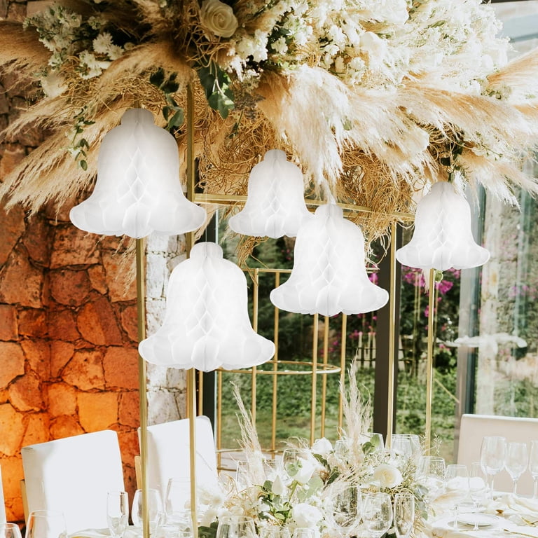Honeycomb Paper Wedding Bells