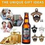 Wall Mounted Bottle Opener Retro Alloy Hanging Open Accessories Tools ...