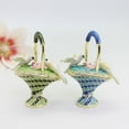 Delicate Enamel Hummingbird Decorative Box Safe Organizers For Kids ...