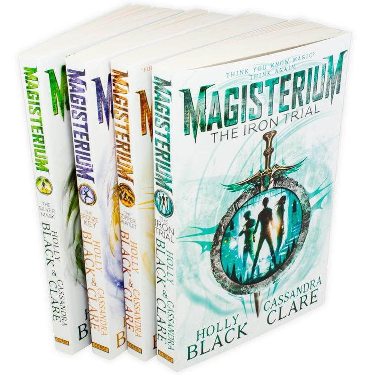 Magisterium Series 4 Books Set Collection Copper Gauntlet, Silver Mask ...