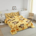 Cute Raccoons Bedding Set Cartoon Raccoon Wildlife Comforter Set King ...