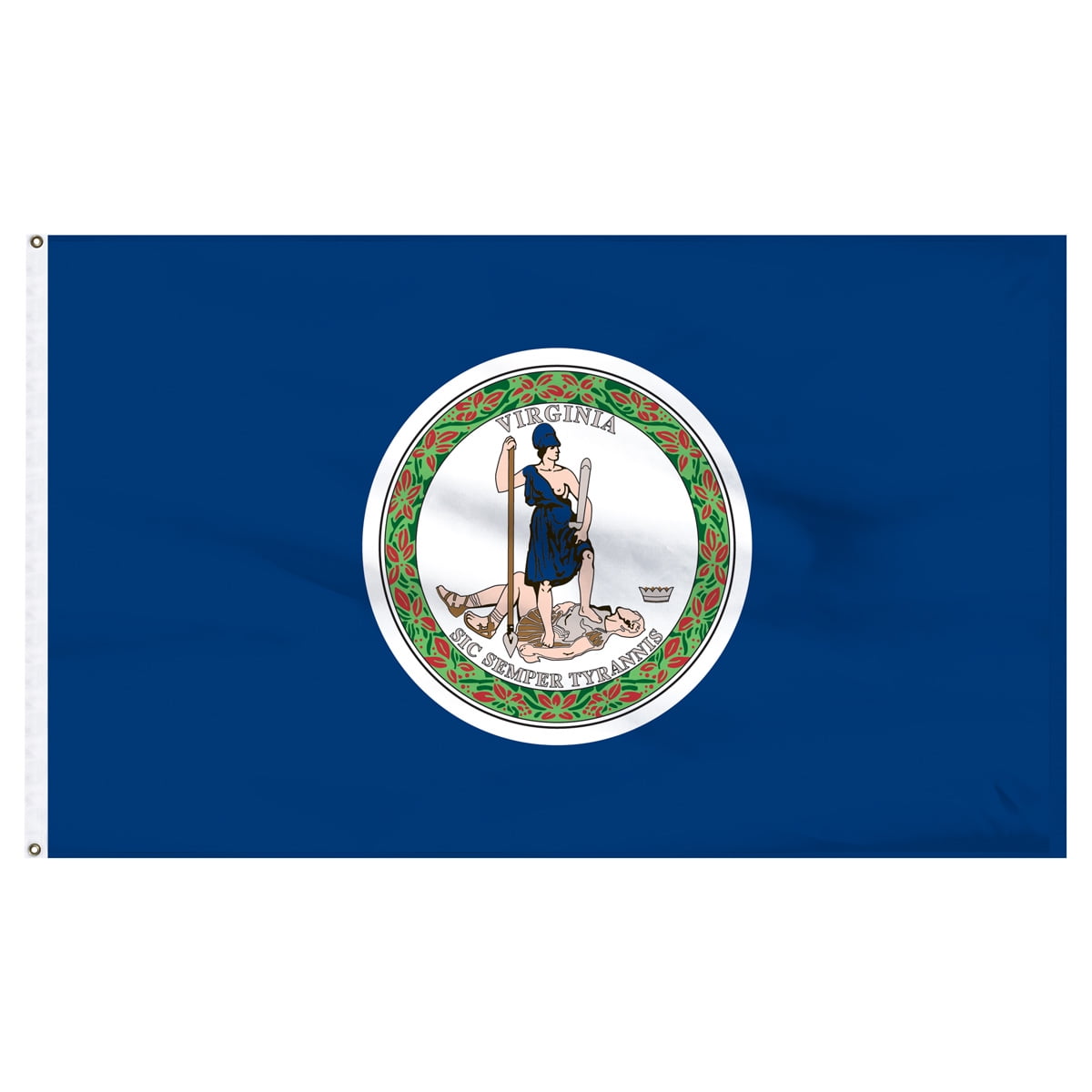 Virginia flag 2 x 3 feet nylon-Banner: Add Pole Hem Only - Walmart.com