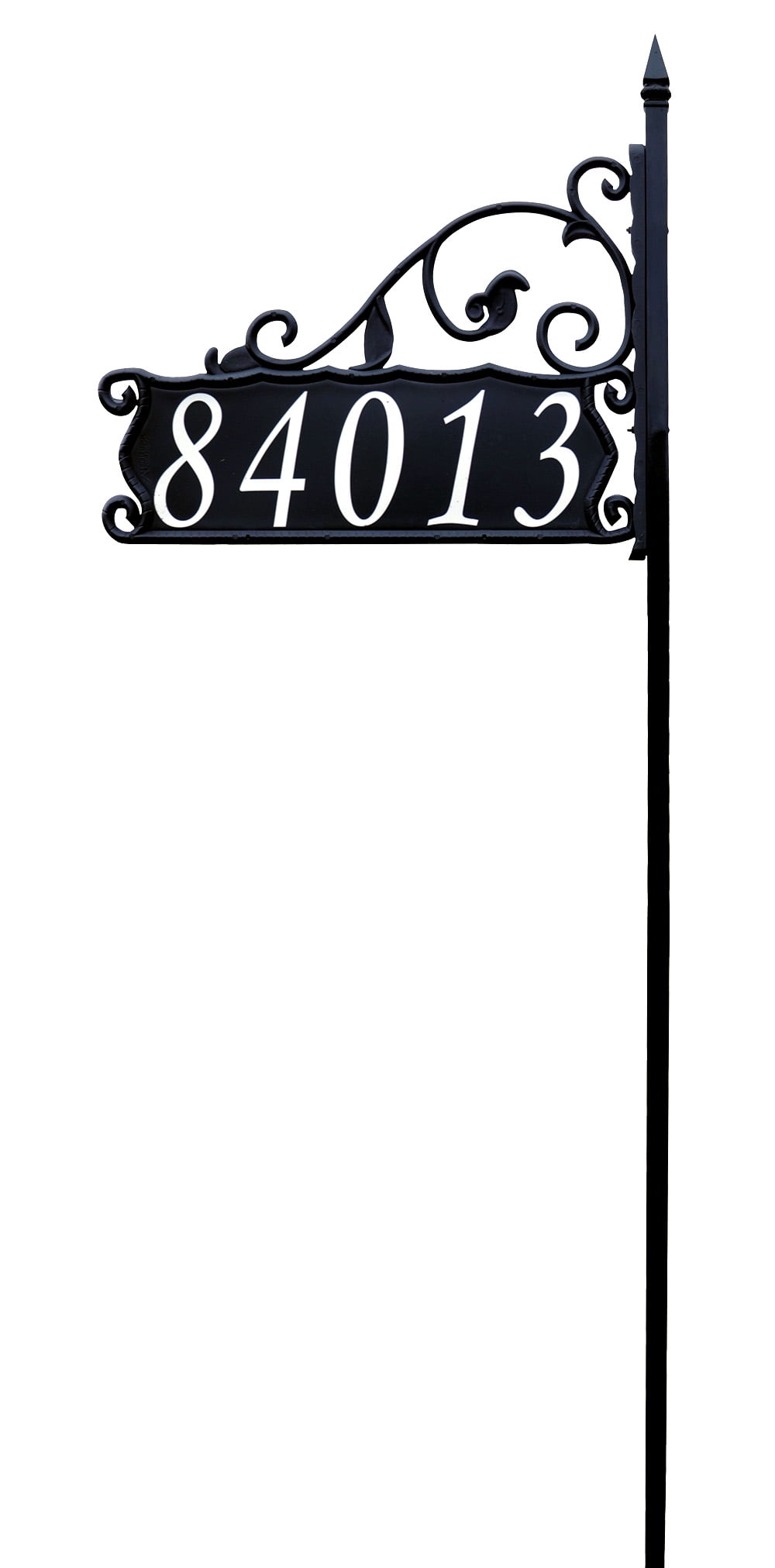 Address America USA Handcrafted, Double-Sided Boardwalk XL Address Sign ...