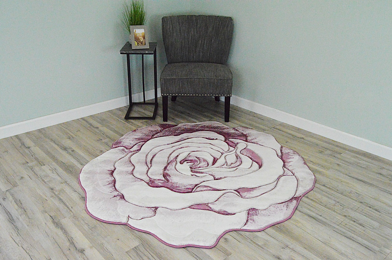 FLOWERS 3D Effect Hand Carved Thick Artistic Floral Flower Rose ...