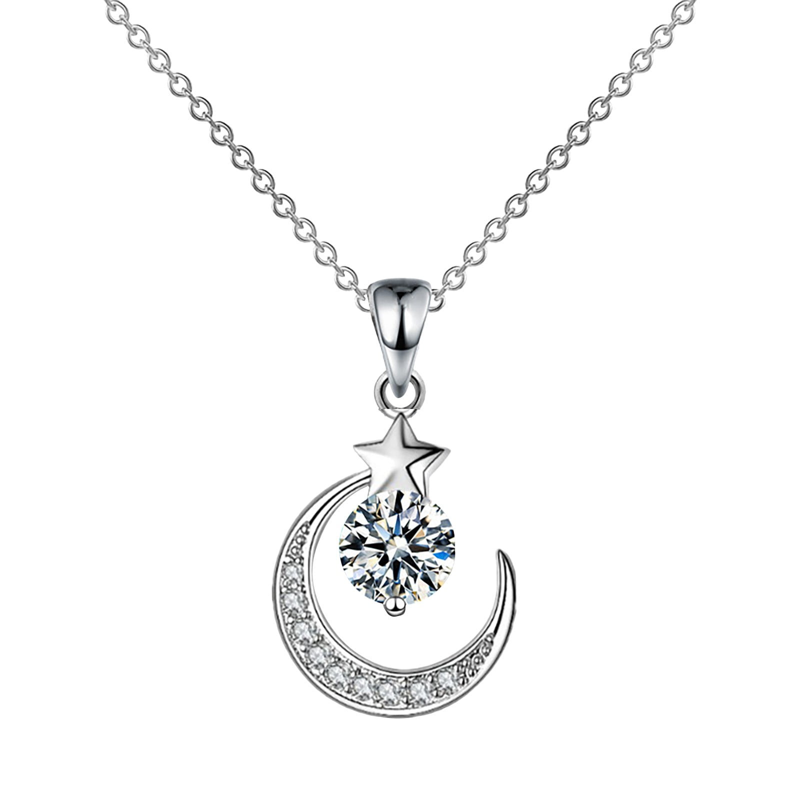 Click here for Hearth & Gear Necklace Jewelry Temperament Moon Ne... prices