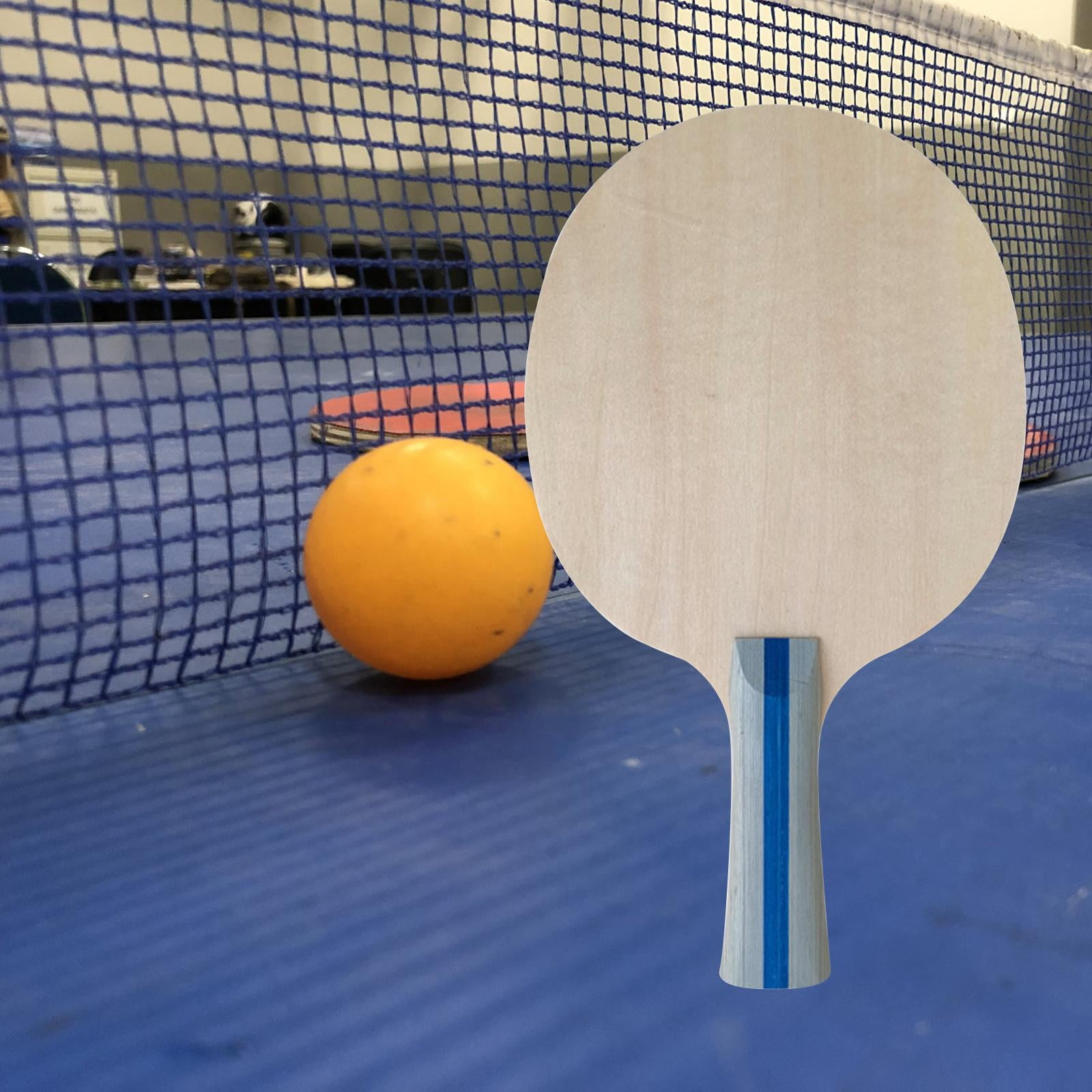 Pingpong Racket,Table Tennis Blade 5 Layers Table Tennis Racket,Wood ...