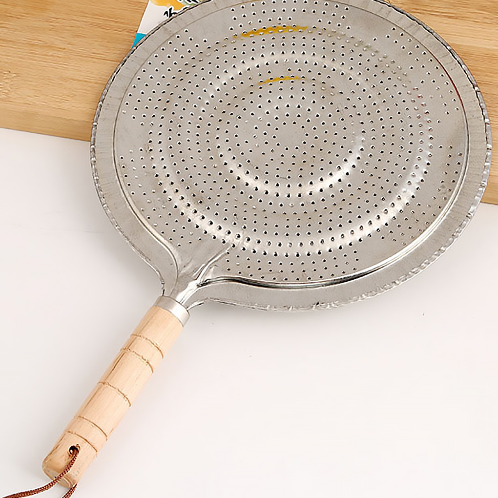 Sonceds Round Heat Diffuser with Wooden Handle Coffee Milk Cookware ...