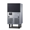 Summit BIM44G Built-In 50 lb. Clear Icemaker with Auto Defrost and ...
