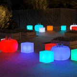 MoNiBloom LED Light Up Cocktail Table, 16 Color Changing Colors Pub ...