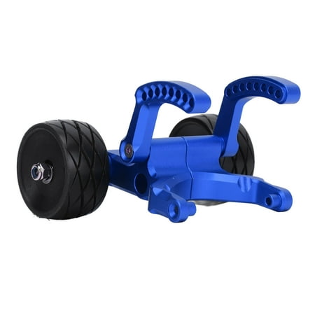 RC Head Up Wheel, Multi Hole Position RC Wheelie Bar Double Wheel Head ...