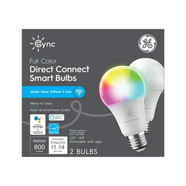 Color Changing LED Light Bulb with Remote Control-8 Pack - Walmart.com