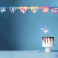 Unique Industries Assorted Colors Party Banner, 81" x 5" - Walmart.com