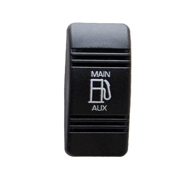 Boat Rocker Switch Cover | Fuel Main Auxiliary Black - Walmart.com