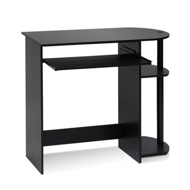Easy Assembly Computer Desk, Espresso - 28.75 x 31.5 x 15.75 in ...