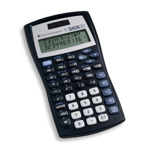 texas instruments ti-30x iis solar scientific calculator - Walmart.com texas instruments ti-30x iis solar scientific calculator - Walmart.com