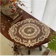 6Pack Retro Lace Placemats, French Crochet Doilies, Handmade ...