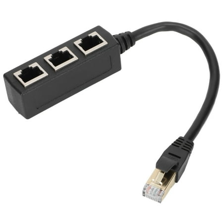 Rj45 RJ45 Ethernet Adapter Cable Extension 1 to 3 Port Excellent ...
