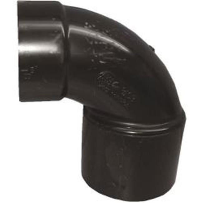 CANPLAS 103103BC Reducing Closet Pipe Elbow, 4 x 3 in, Spigot x Hub, 90 ...
