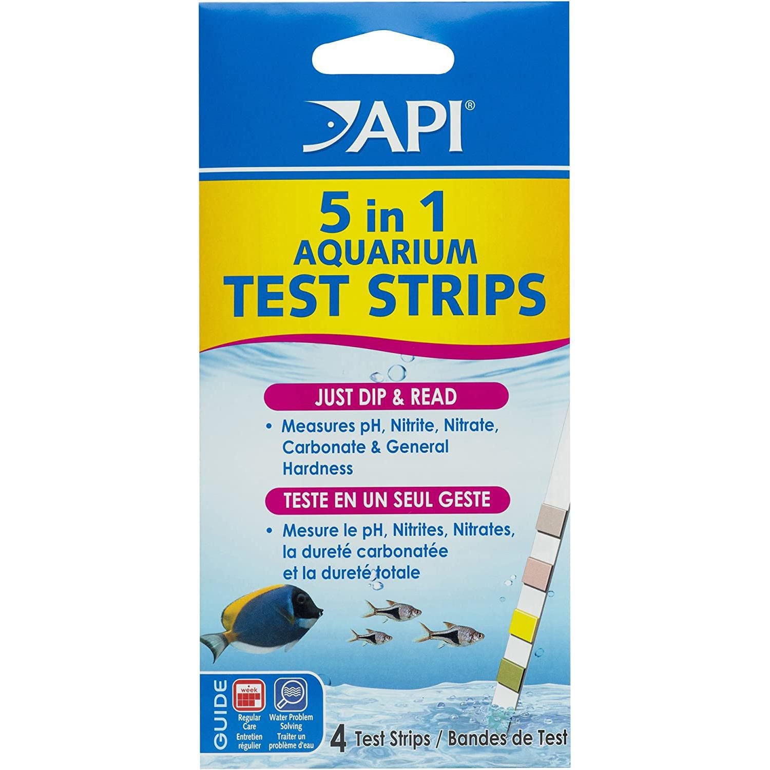 Click here for Api 5 In 1 Aquarium Test Strips prices