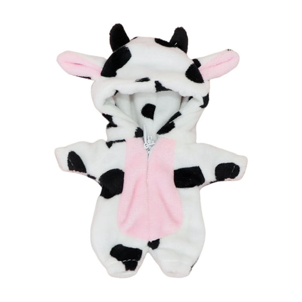 Baby Dolls Plush Clothes Cute Cattle Animals Pajamas Loungewear ...