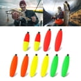 30Pcs Foams Bobbers Rig Fishing Corks Fishing Bobbers with Pipe Plug ...
