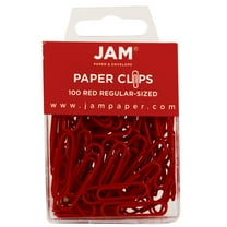 JAM Paper Standard Paper Clips, Assorted Colors, Small 1 inch, 25/Pack ...