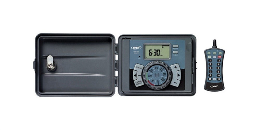 Orbit Easy-Set Logic Programmable 12 Sprinkler Timer with Remote ...