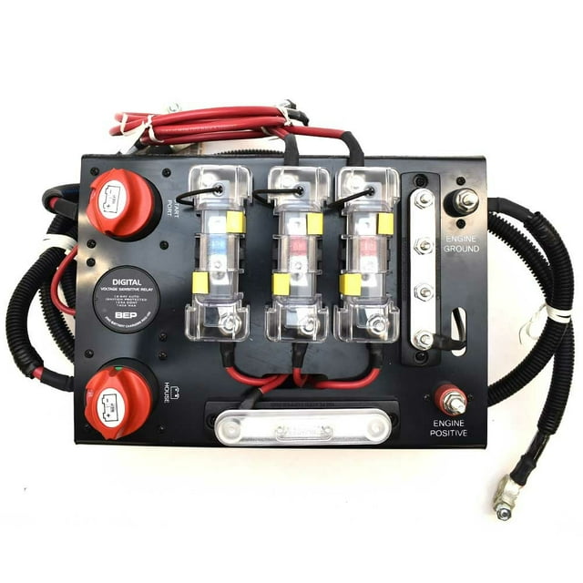 Godfrey Pontoon Boat Battery Switch Panel 464412 | LX Sanpan 12/24V ...