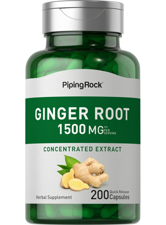Ginger Root in Herbal Supplements - Walmart.com