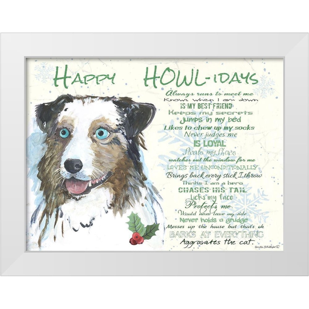 Phillips, Anita 24x19 White Modern Wood Framed Museum Art Print Titled ...