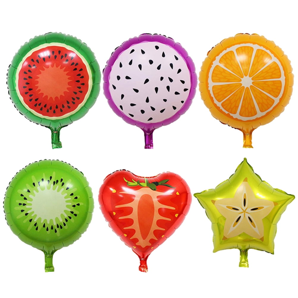 Click here for Kakowely Fruits Foil Balloons 12pcs 18inch Fruit B... prices