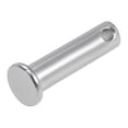 Uxcell Single Hole Clevis Pins - 8mmx30mm Flat Head 304 Stainless Steel ...