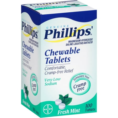 UPC 312843555129 - Phillips' Tablets, Mint, 100 Count | upcitemdb.com