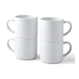 Cricut® Infusible Ink Compatible Stackable Ceramic Coffee Mugs, White ...