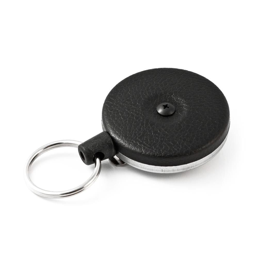 KEY-BAK Original XD Retractable Keychain, 28" Retractable Cord, Black ...