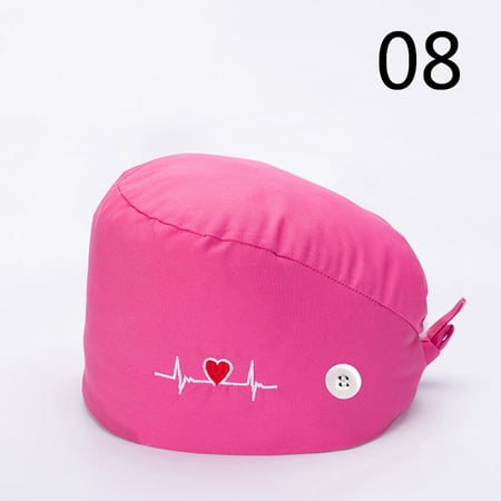 Fashion Printed Doctor Work Hats Causal Unisex Operating Room Hat For ...